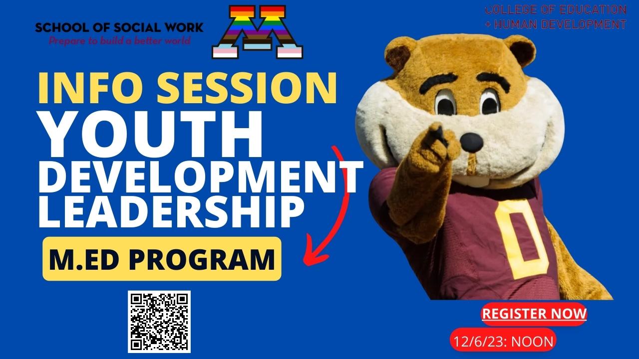 Youth Development Leadership Graduate Program to Hold Info Session ...
