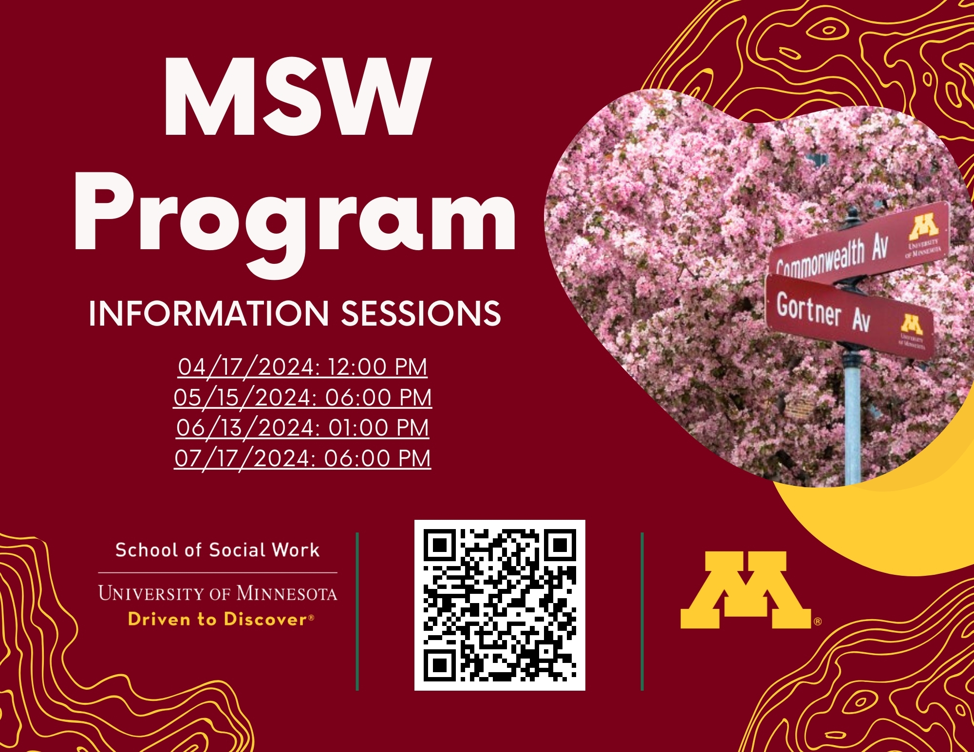 MSW Information Sessions: Register Today! | School of Social Work