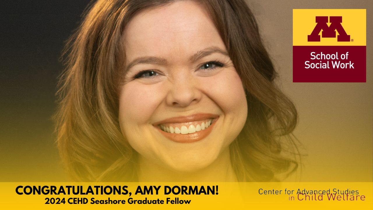 PhD Student, Amy Dorman, Wins Fellowship | School of Social Work